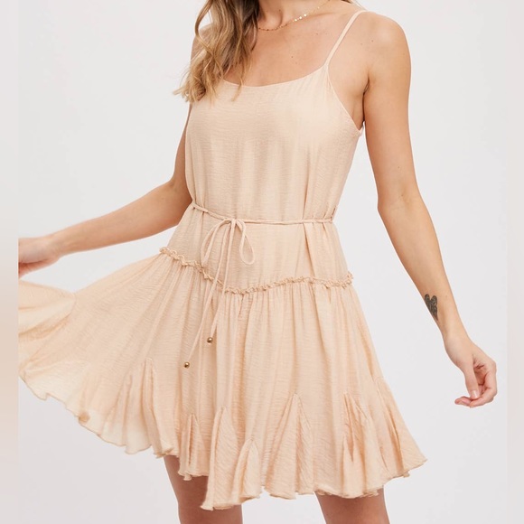 Dresses | Ruffled Swing Cami Dress | Poshmark